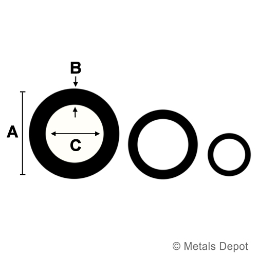 MetalsDepot® - Buy Aluminum Round Tube Online