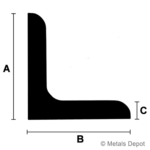 MetalsDepot® - Buy Galvanized Angle Online!
