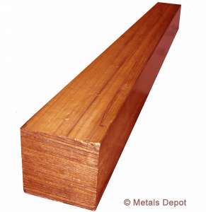 MetalsDepot® - 110 Copper Square Bar - Shop Online!