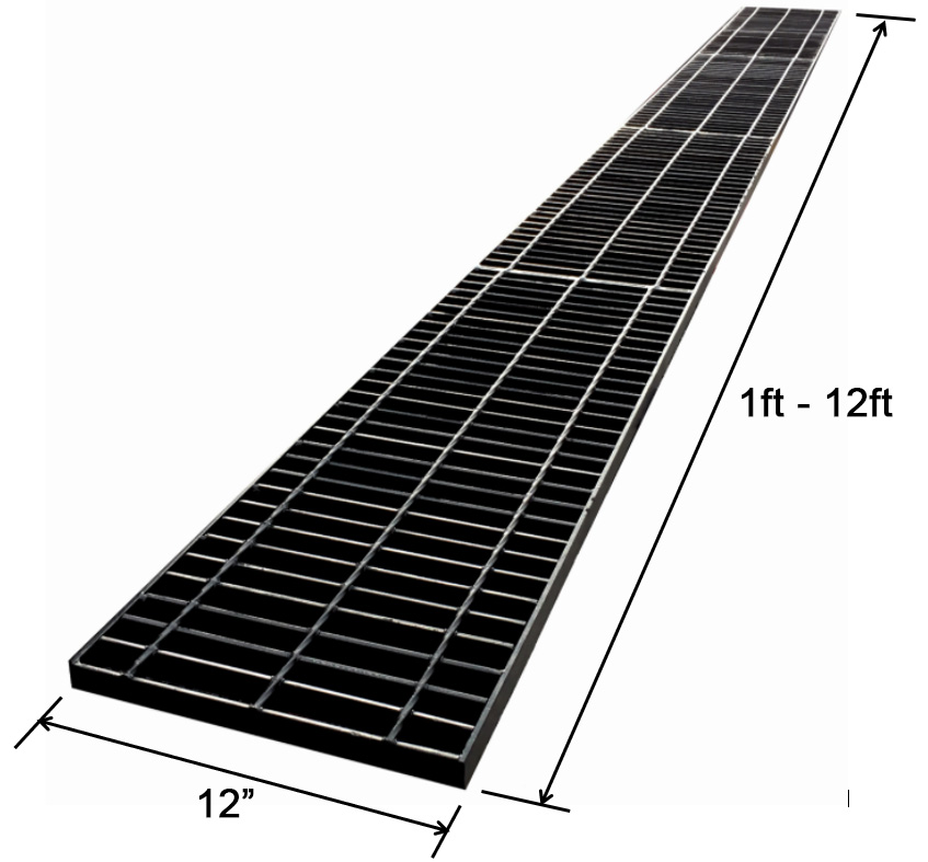 Metals Depot® | Steel Trench Grating by the Foot